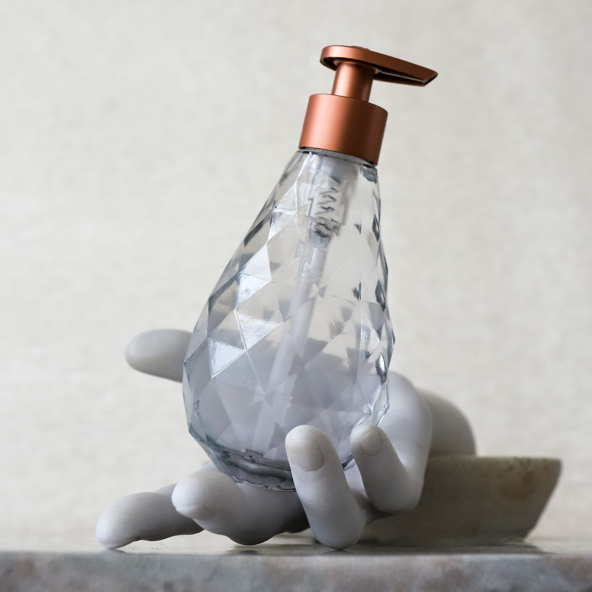 Glass for Good | Reusable Cut-Glass Bottle | Method UK